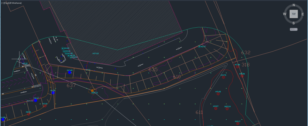 Plan topographique - Dronnit